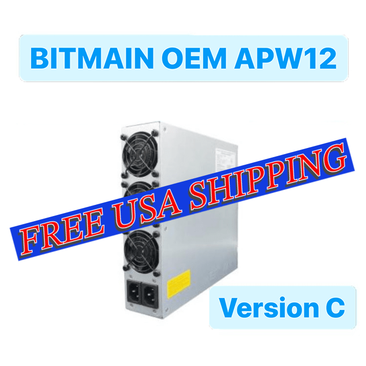 Bitmain OEM APW12 Power Supply 12V-15V (Version C)